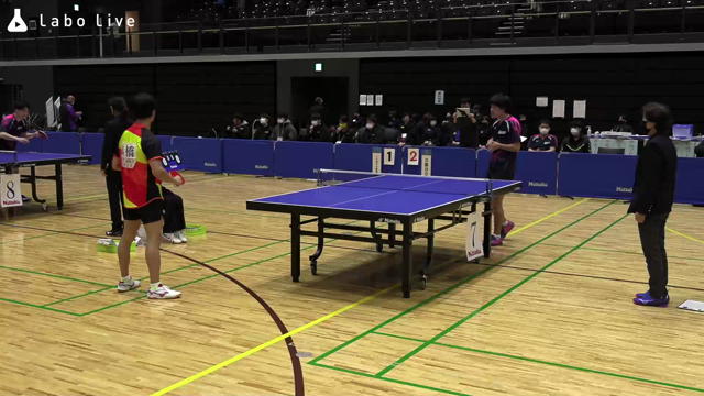 宮澤 淳(JR東日本高崎) 対 髙橋 毅(日製日立) - 2022 年度 JTTL 選抜・全国チャンピオン卓球大会 | LaboLive